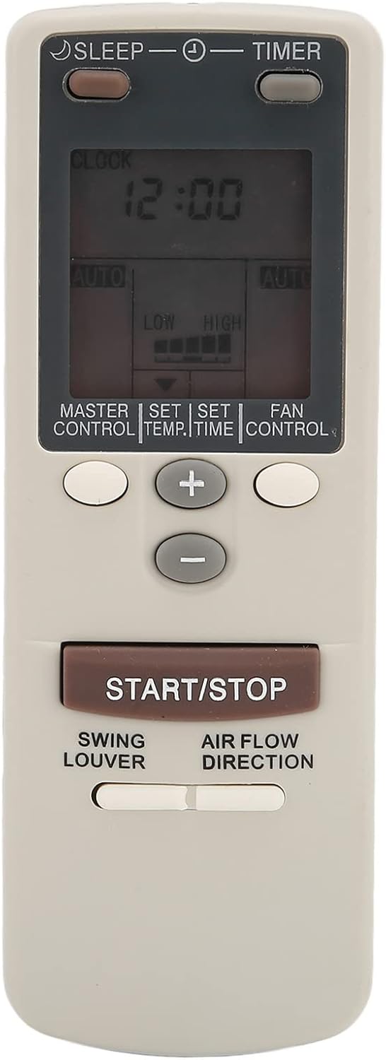 Télécommande de remplacement pour climatiseur Fujitsu AR-BB1, AR-AB10 ...
