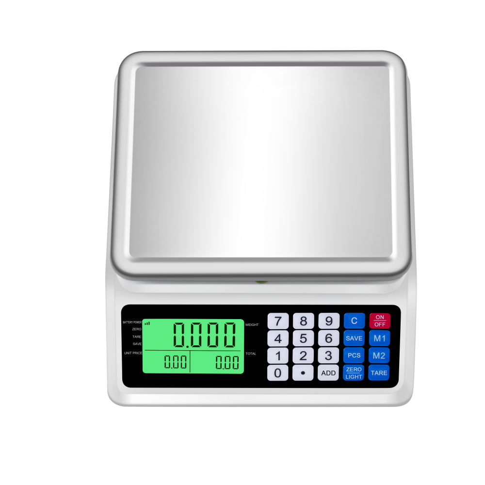 Báscula electrónica, en inglés 15kg/1g | Leroy Merlin