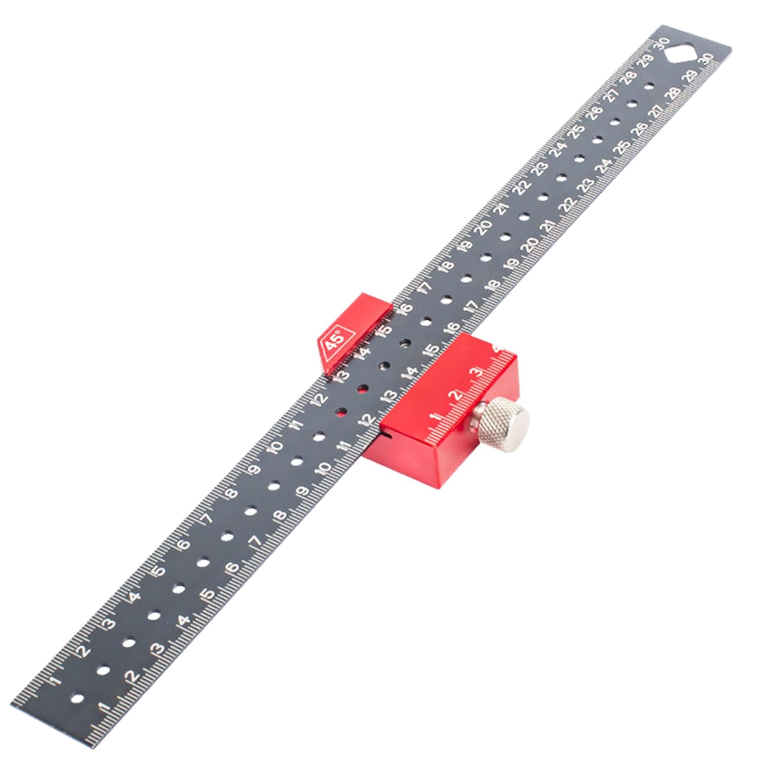 Metal Marking Ruler 300mm Carpenter Square Metal Combination Ruler with ...