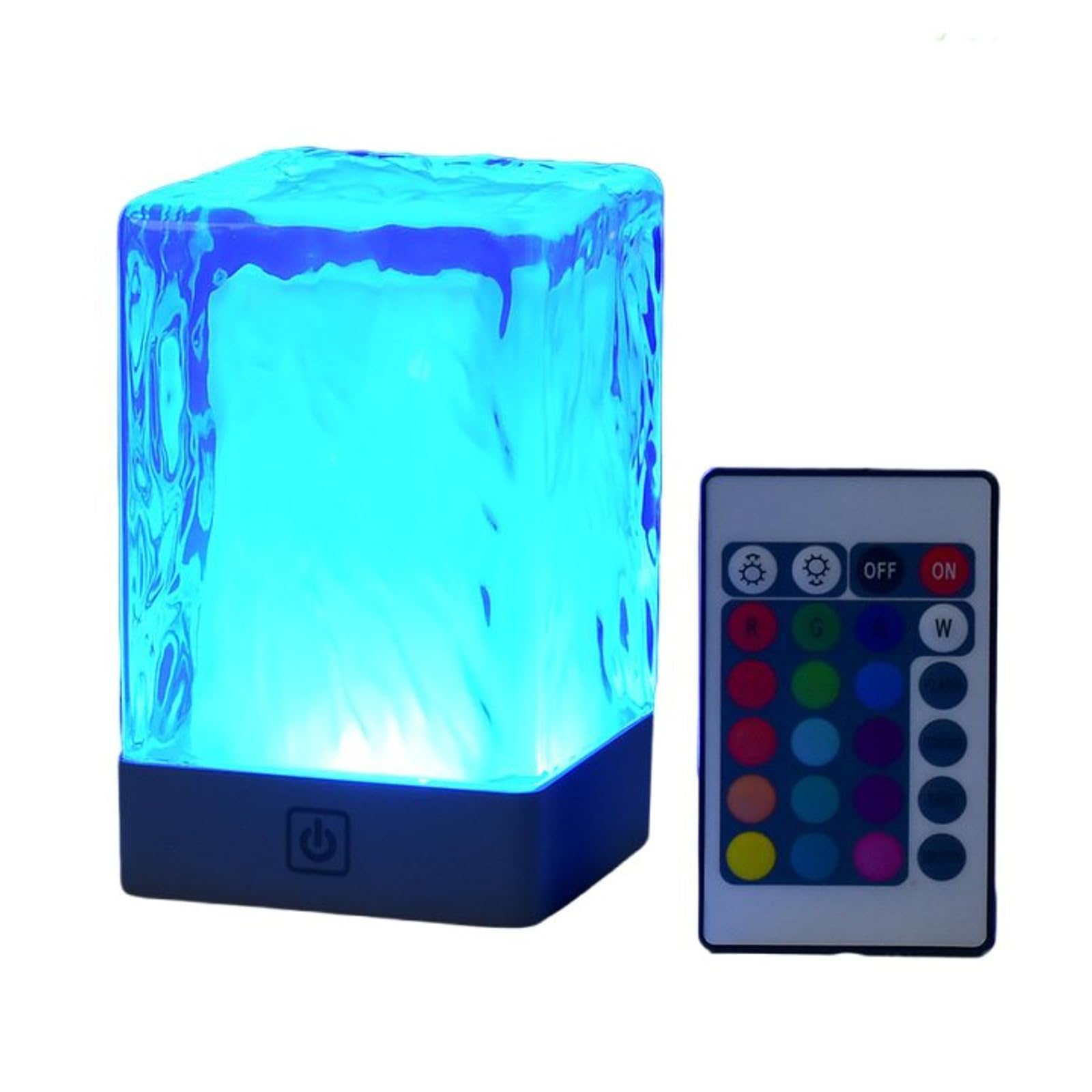 Lampe en cristal, lampe d'ambiance simple, veilleuse de bureau, lampe ...
