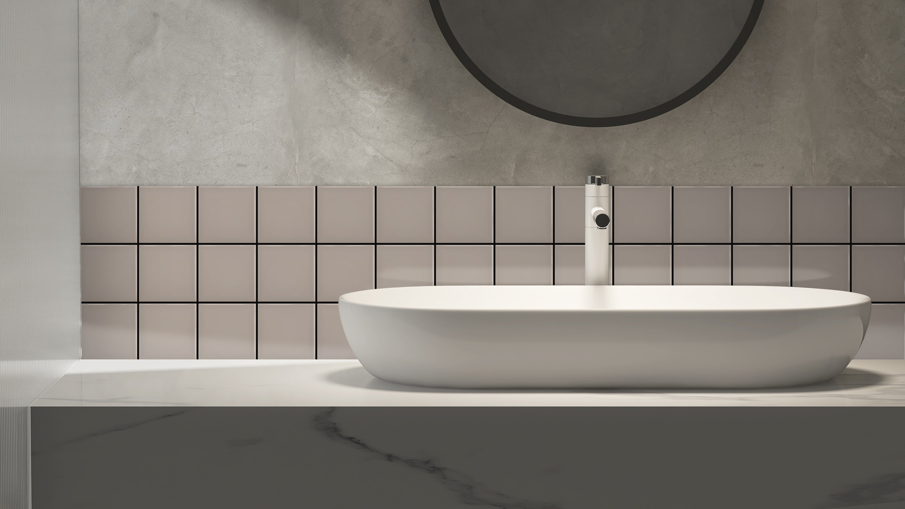 Azulejo de pared 10x10 cm acabado liso color Gris Claro brillo (1m2 ...