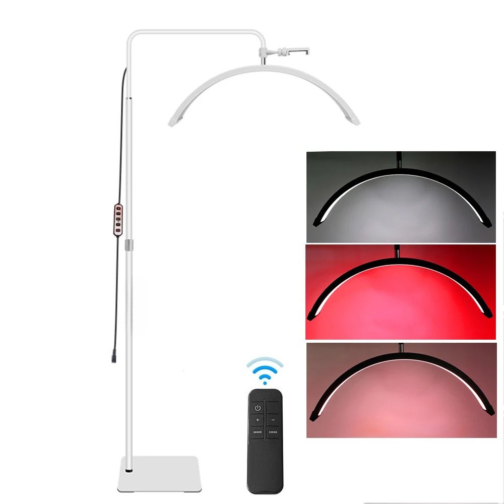 Projecteur vidéo LED de sol 36 W en forme de demi-lune, intensité ...