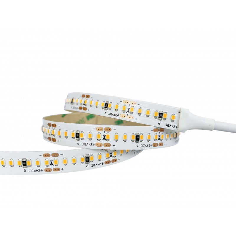 Ruban LED Haute Luminosité 18W/m 280 LED/m IP20 1m - Blanc Chaud 3000K ...