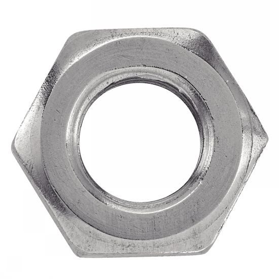 Ecrou bas hexagonal - Filetage métrique pas fin - Inox A2 M10 - Pas 125 ...