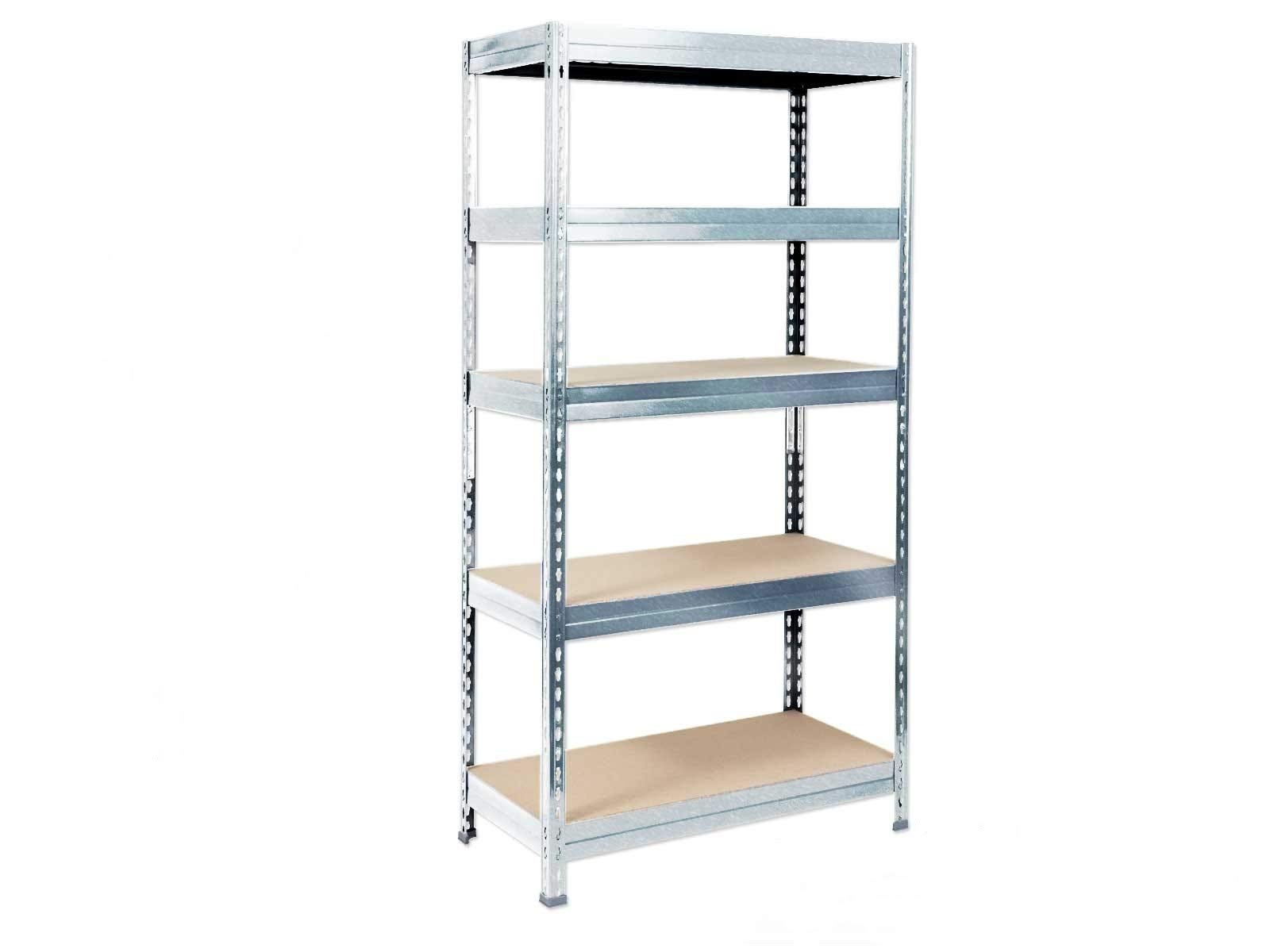 KARAT |Étagère métallique 180 x 90 x 30 cm, Charge Lourde, Galvanisé, Capacité de charge, 875 kg ...