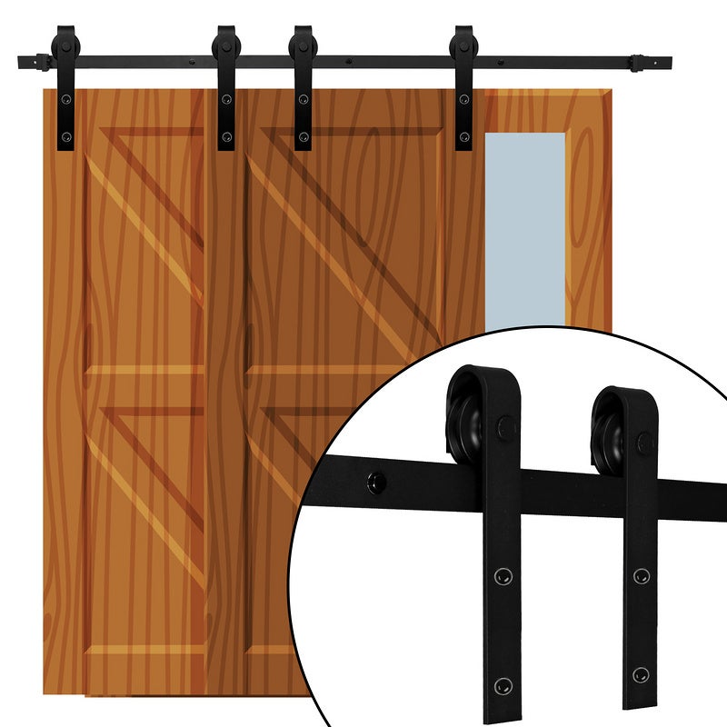 Système porte coulissante Système de porte coulissante Ferrure de porte ...