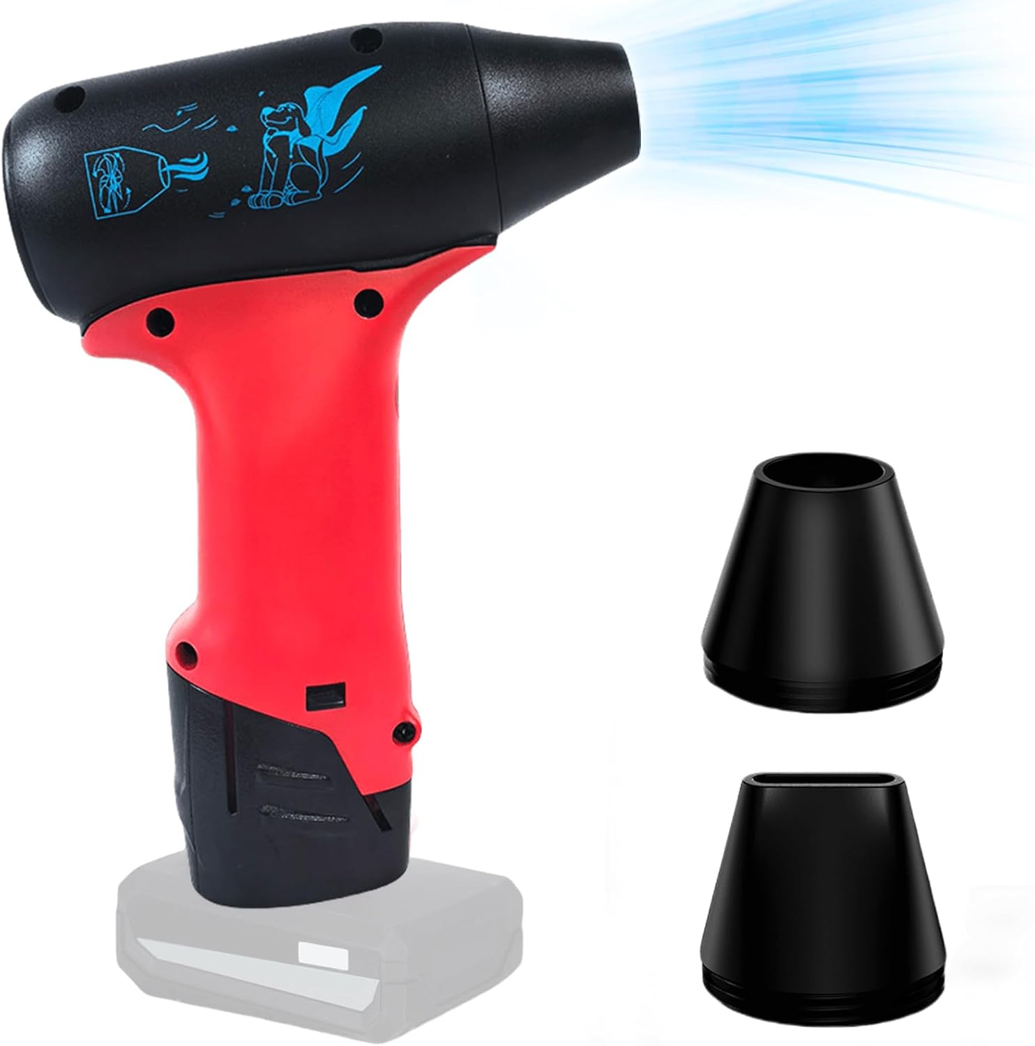 12 V M12, mini jet Dry Blower, souffleur à feuilles, souffleur à grande ...