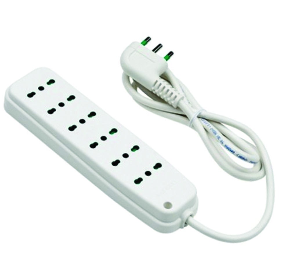 PRISE MULTIPASSAGE DOUBLE PASSAGE FME BLANC PLACES 6 2P+T 16A N°XMMQ ...