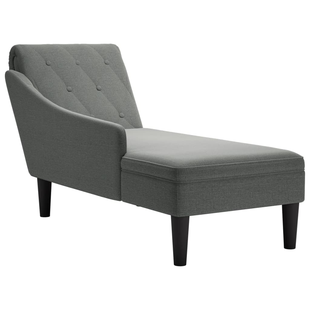 Fauteuil de Salon | Chaise | Fauteuil long avec coussin et accoudoir ...