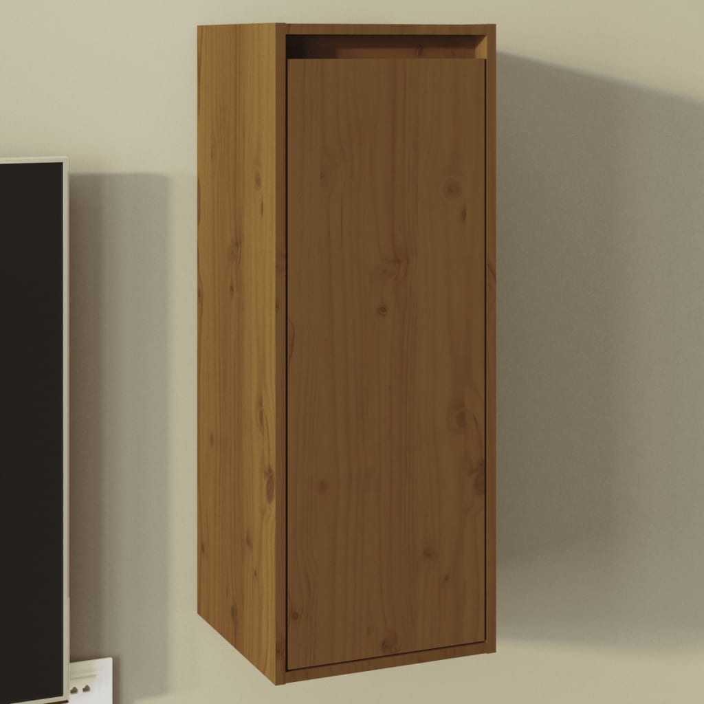 Maison Exclusive - Pensile Marrone Ambrato 30x30x80 cm in Legno ...