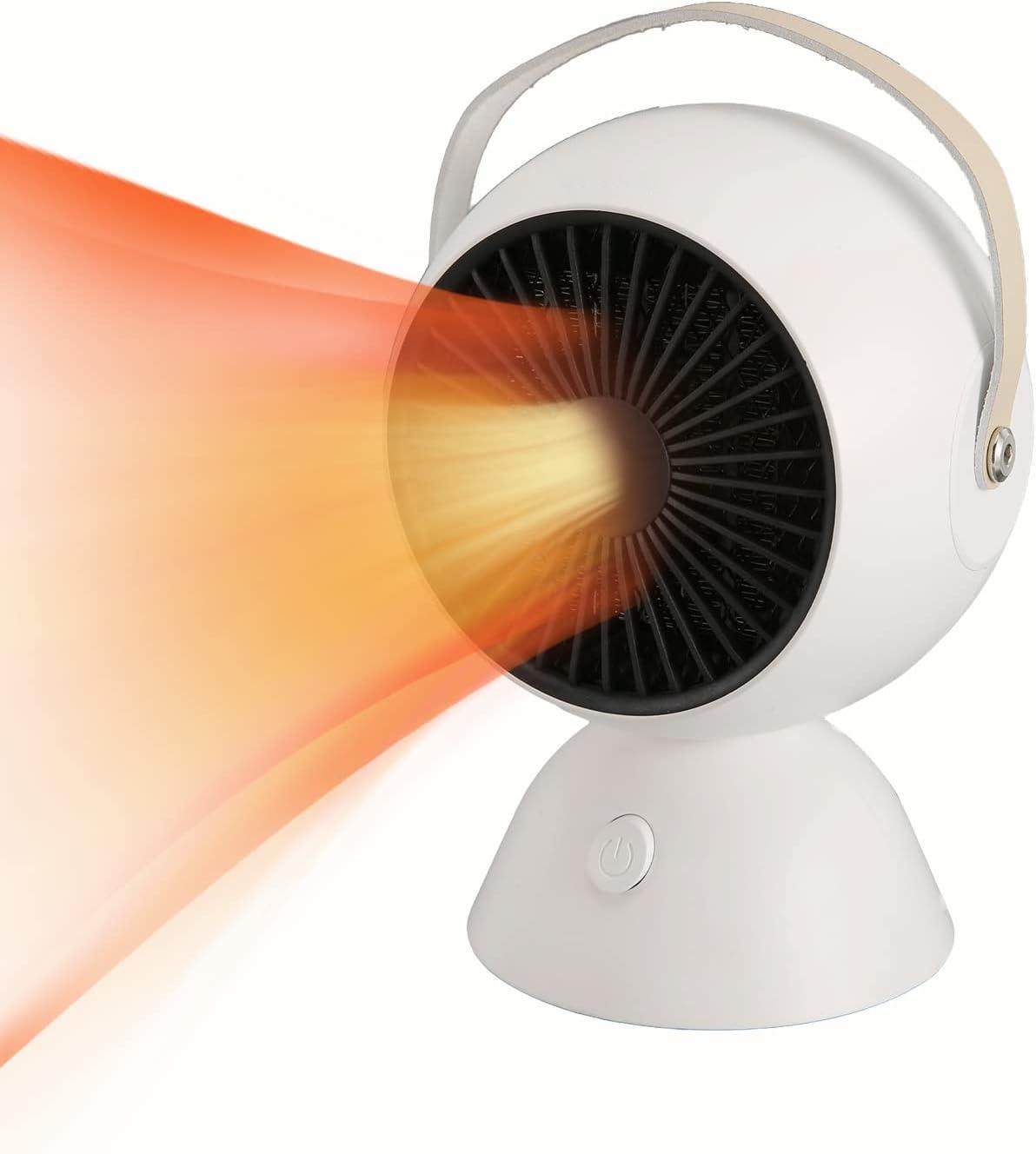 Chauffage d'appoint White+mini, radiateur électrique céramique 1300 W ...