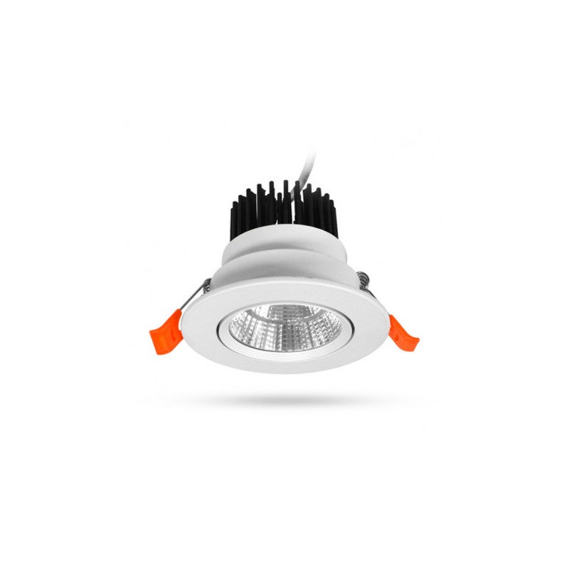 Foco LED orientable IRC90 7W 700lm 30° Ø85mmx70mm - Blanco Neutro 4000K ...