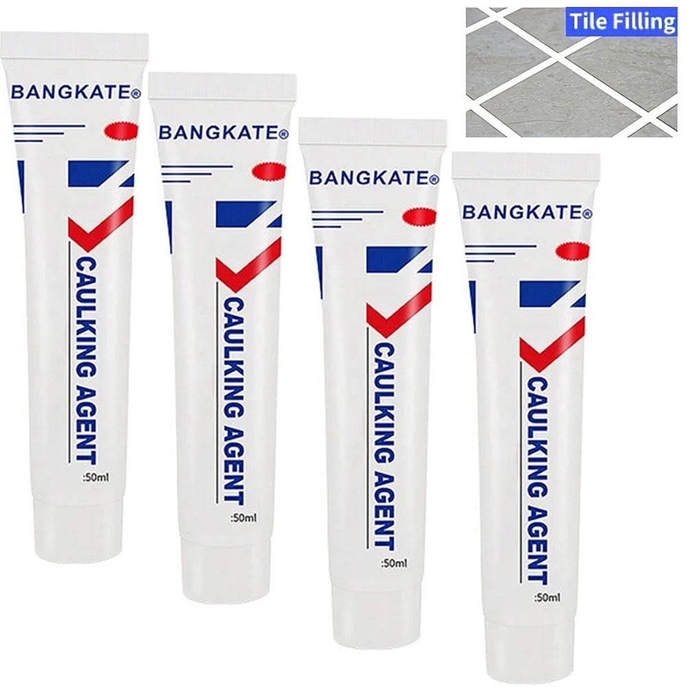 4 mastics de jointoiement 50 ml, mastic époxy, mastic de jointoiement ...