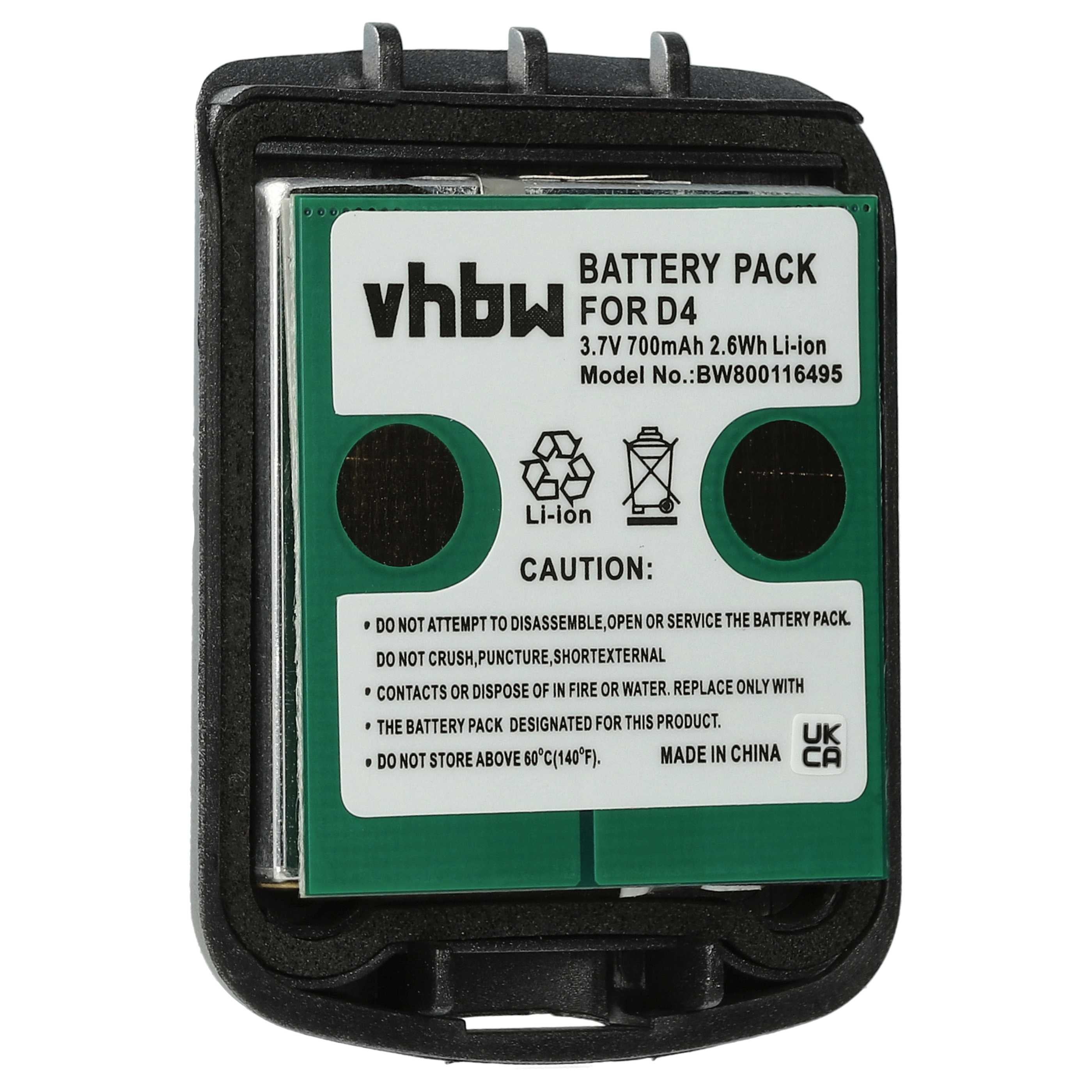 Vhbw 1x Batterie compatible avec Avaya Dect D4, D4 Office, IH4, FC4 ...