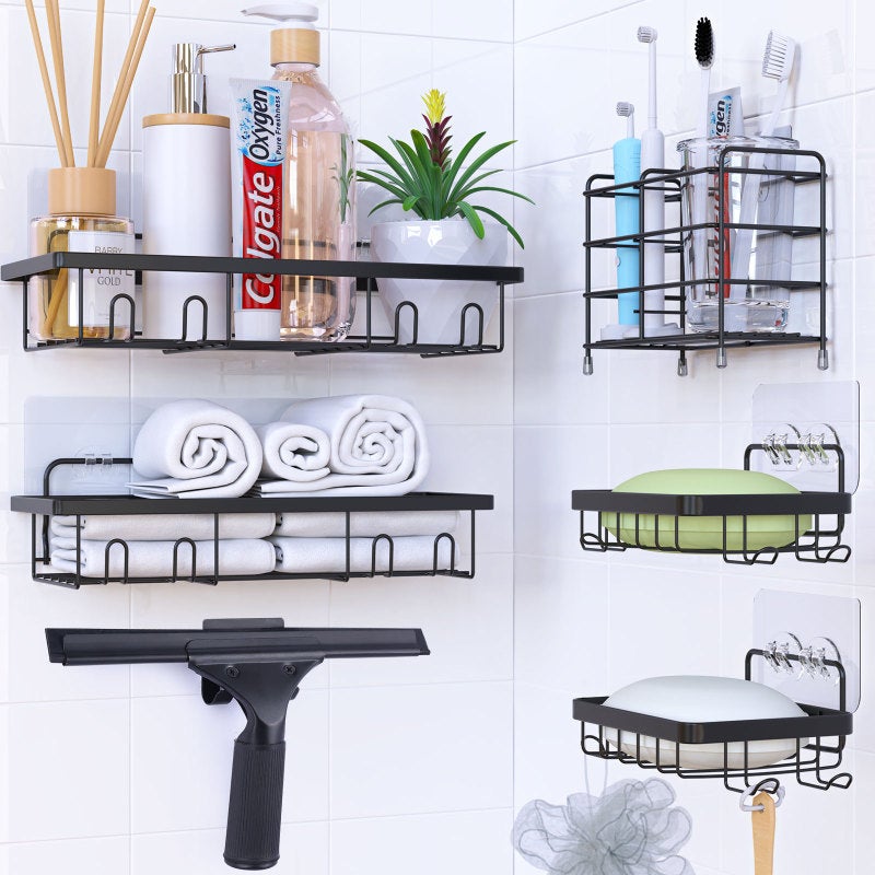 Conjunto de almacenamiento para baño (6 piezas) | Leroy Merlin