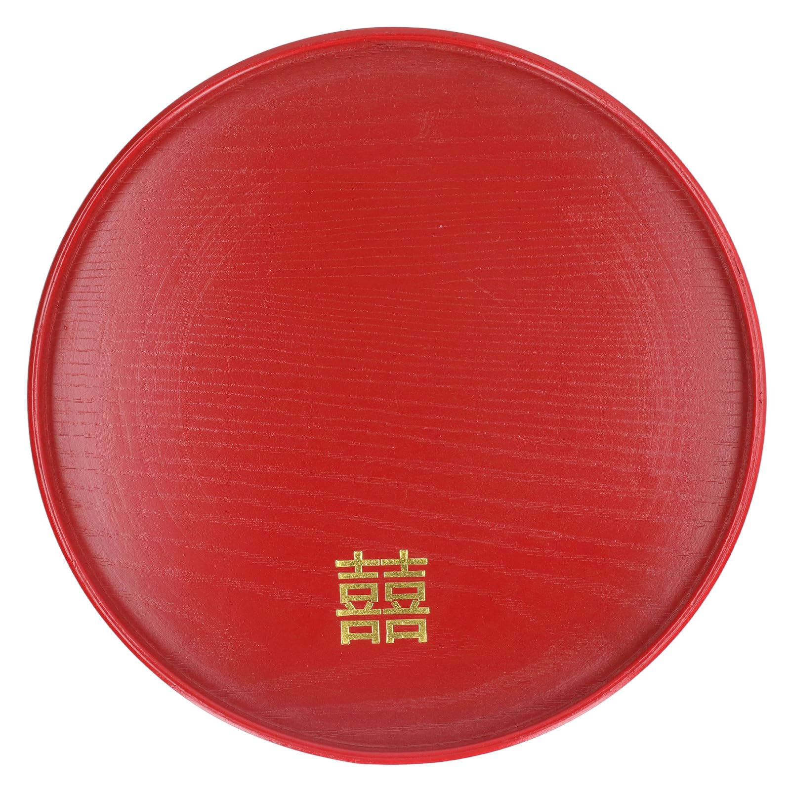 Plateau de service en bois Plateau décoratif Snack Rouge Salon Cuisine ...