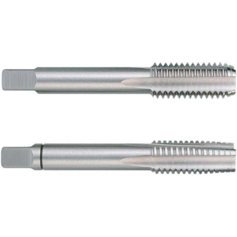 Juego de 2 machos para roscar a mano G DIN 5157 HSS rectificados con ...