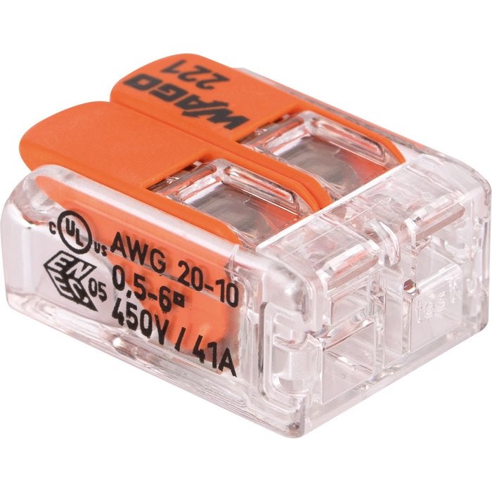 BORNA DE CONEXION RAPIDA 221-612/995-010 6MM‚ 10 U MARCA WAGO | Leroy ...