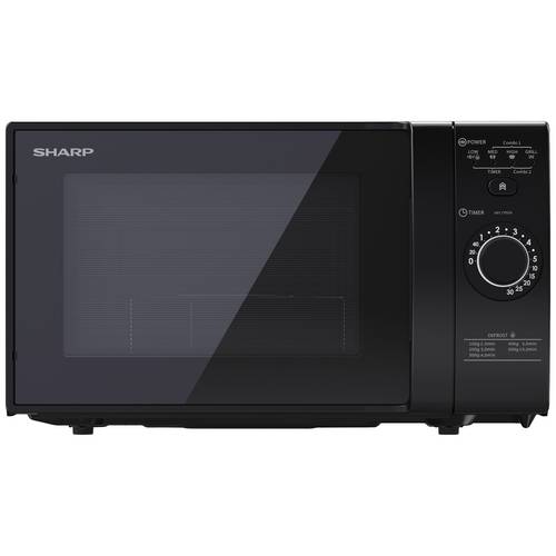 Sharp YC-GG02E-B Forno Microonde Combinato con Grill 20 Litri 700 watt Nero | Leroy Merlin