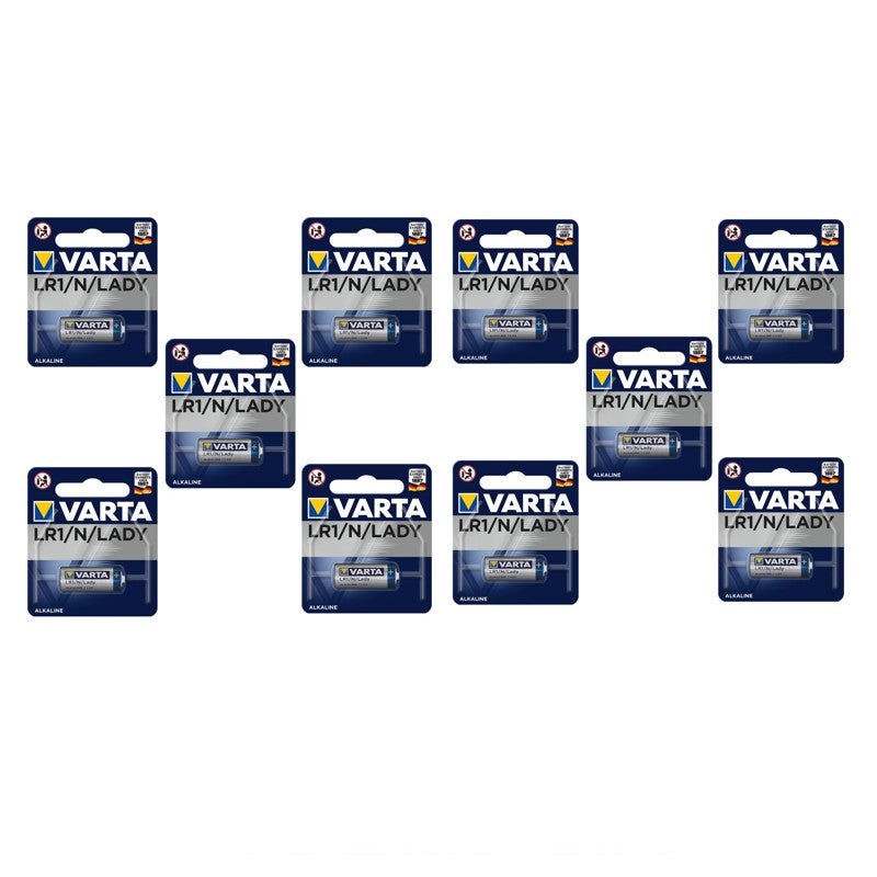 10 Piles Varta LR1 Lady MN9100 | Leroy Merlin