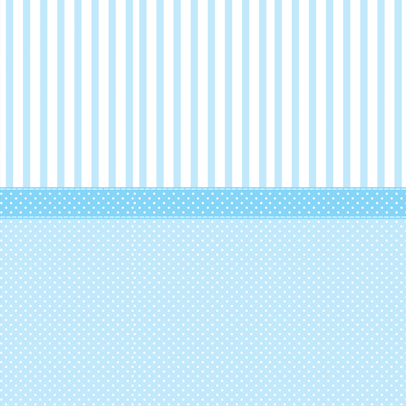 Papel Pintado Infantil Listrado Azul y Blanco | Leroy Merlin