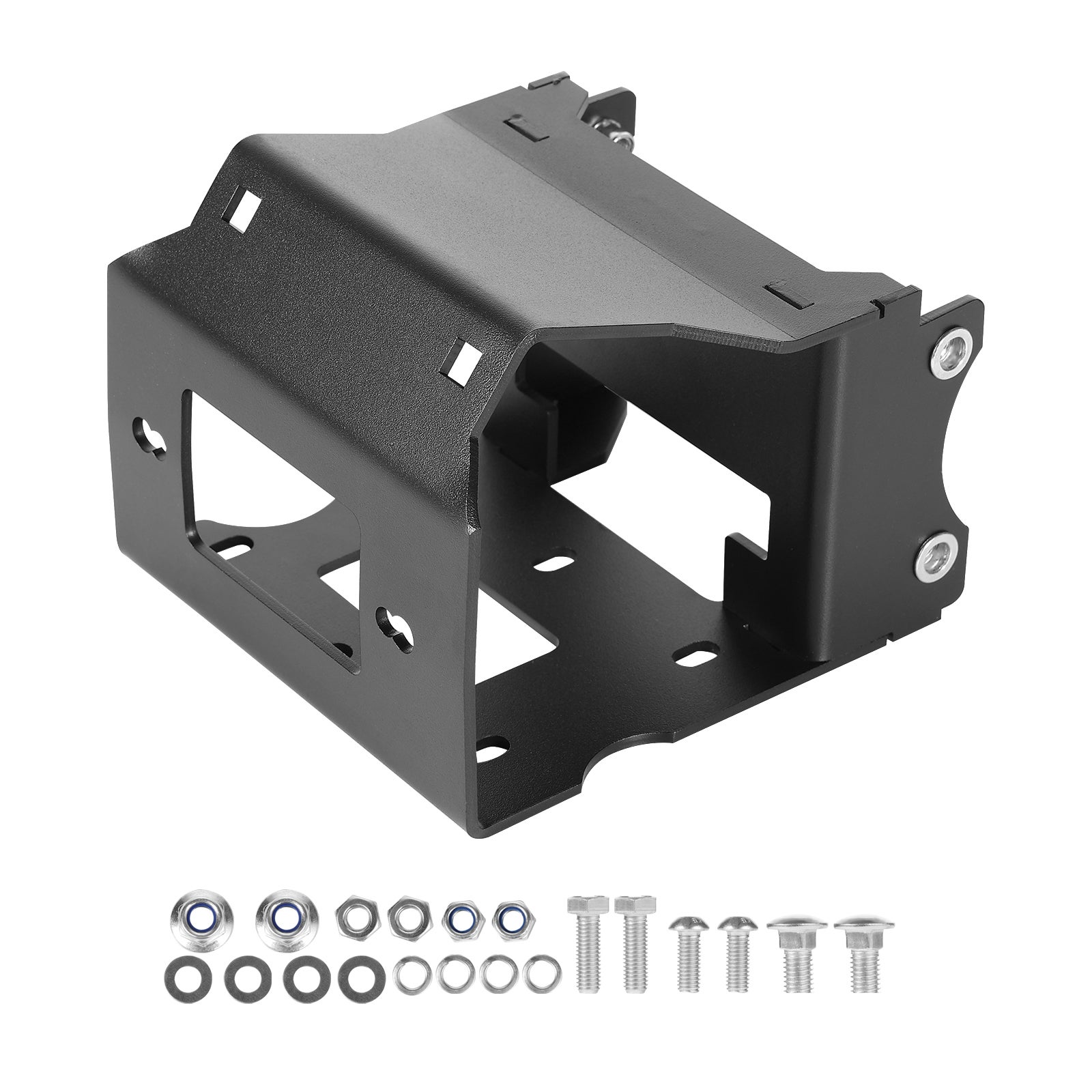 Support de Treuil 907–1633 kg,VEVOR Plaque Treuil pour Polaris ...