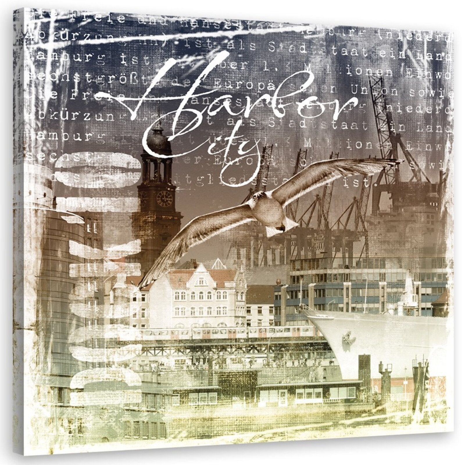 Tableau ville portuaire | Leroy Merlin