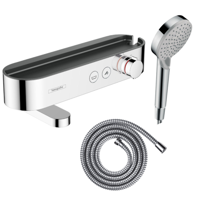 Pack mitigeur bain douche thermostatique HANSGROHE ShowerTablet Select ...