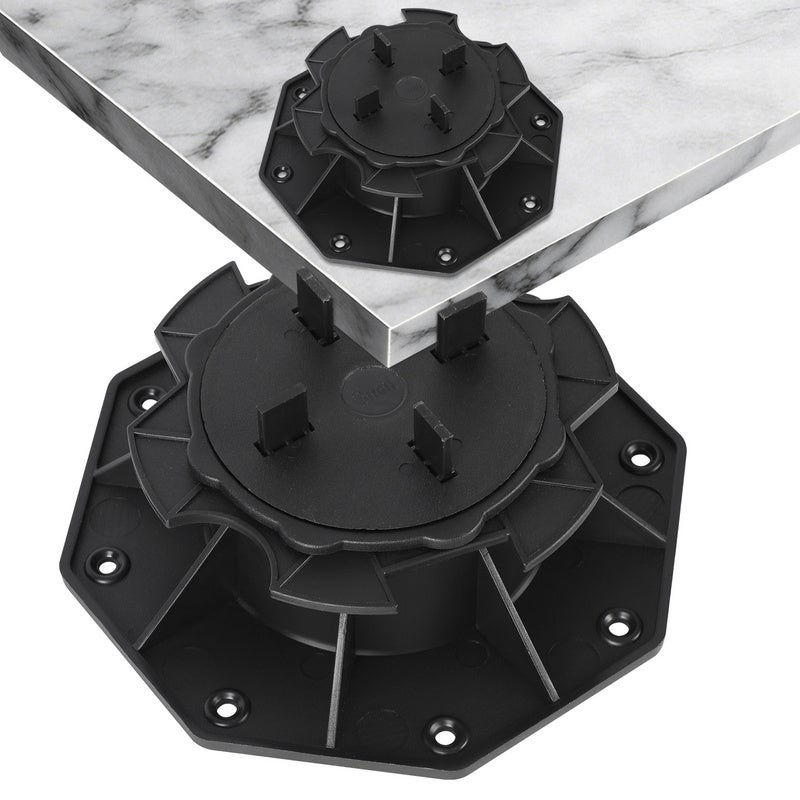 Lot de 100 plots réglables plot pour terrasse Plot terrasse dalle plots ...