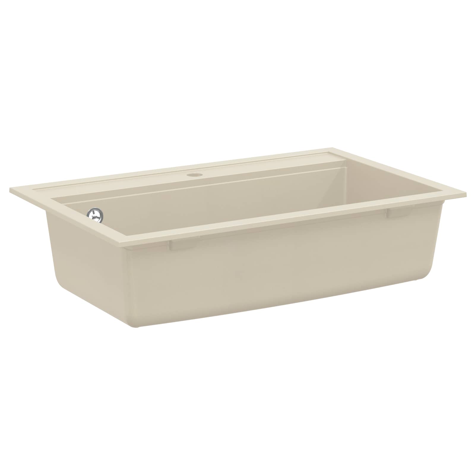 Lavabo Beige 795 x 505 mm granito | Leroy Merlin