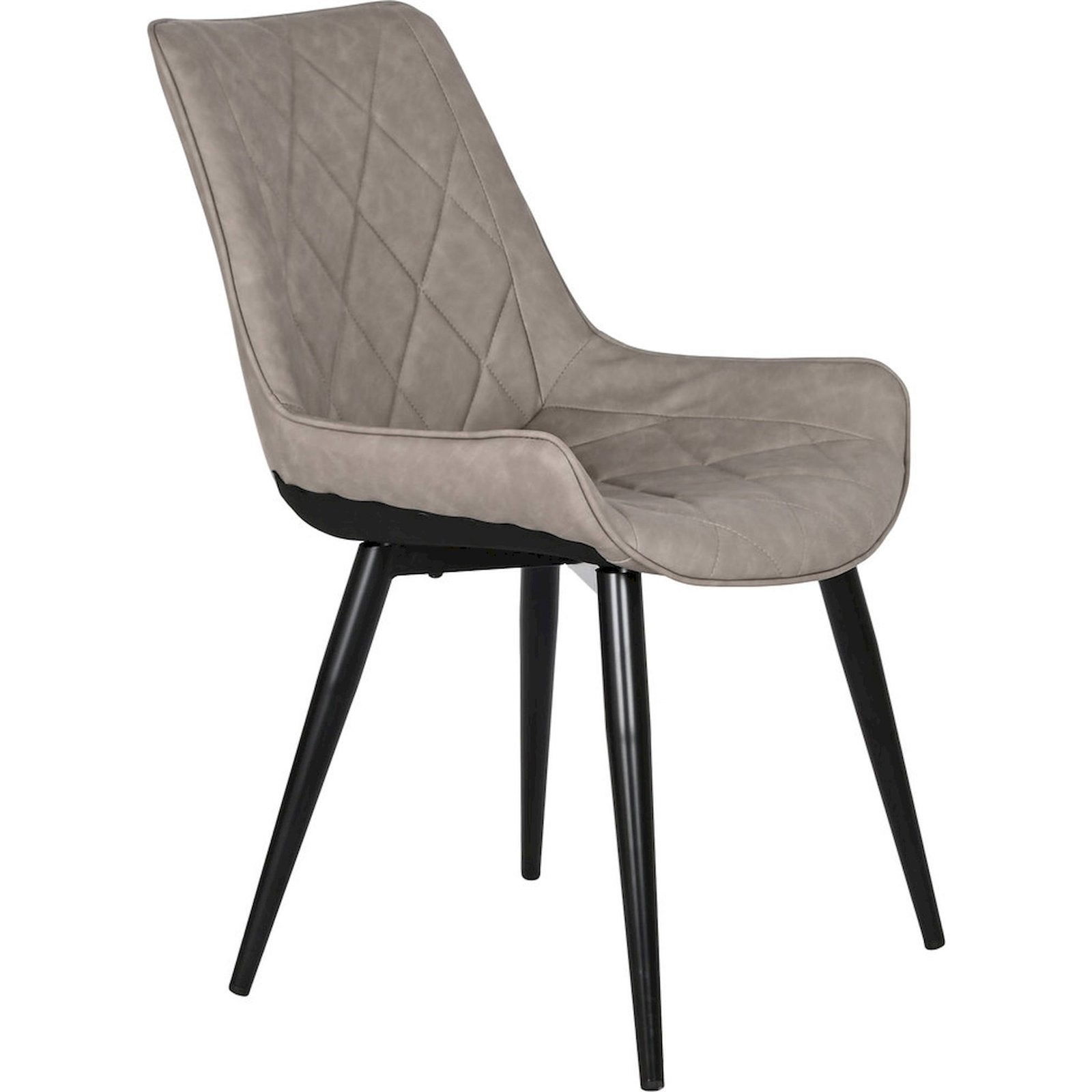 Chaise de cuisine design gris anthracite élégante 54 x 59 x 85 cm Gris ...