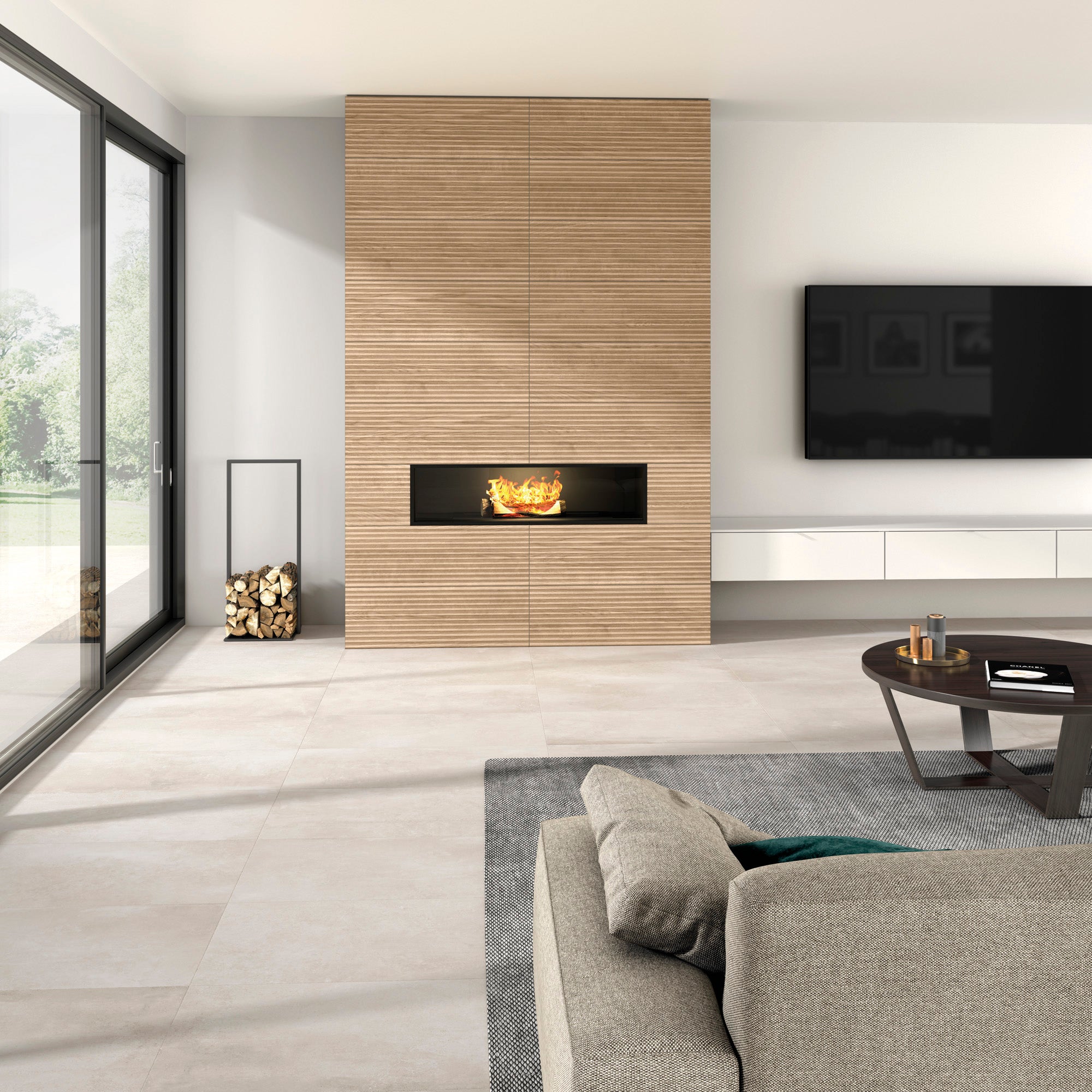 Faïence - OSLO - ALMOND - 30x90 Rectifié | Leroy Merlin