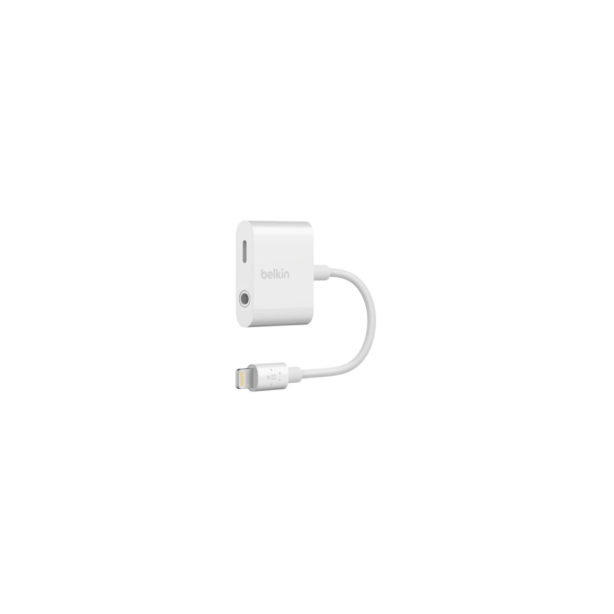 Adaptateur Lightning vers jack 3.5mm + Lightning BELKIN RockStar ...