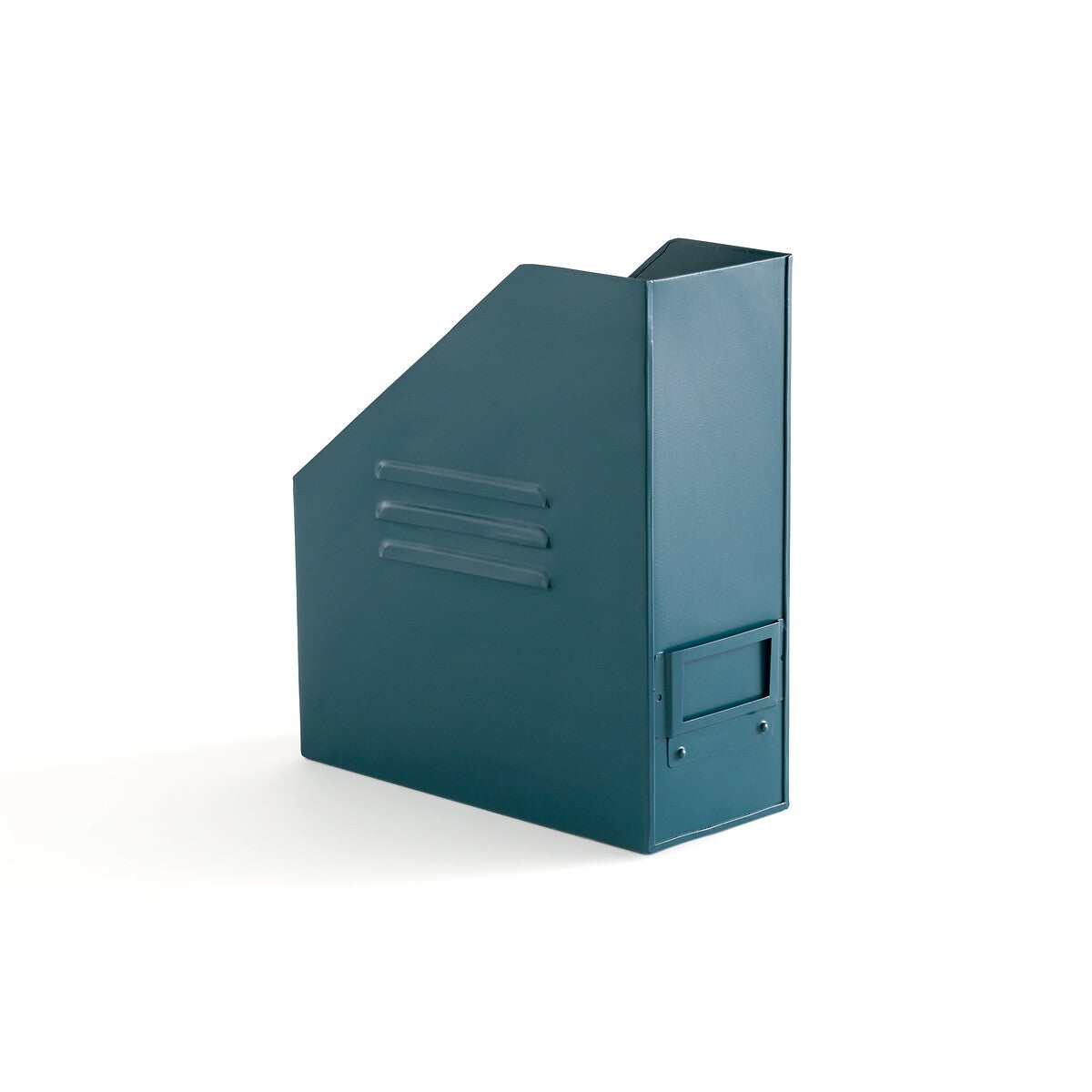 Porte-document en métal acier, Hiba - Bleu de prusse - taille unique ...