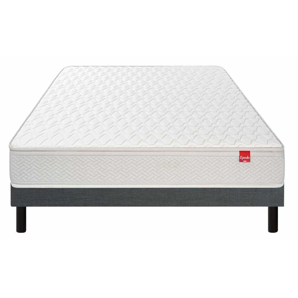 Ensemble Epeda Dépaysant + Sommier Confort Medium 70x190 | Leroy Merlin