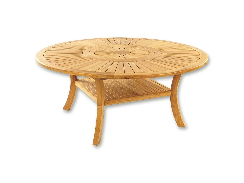 Table Ronde Teck Plateau Tournant