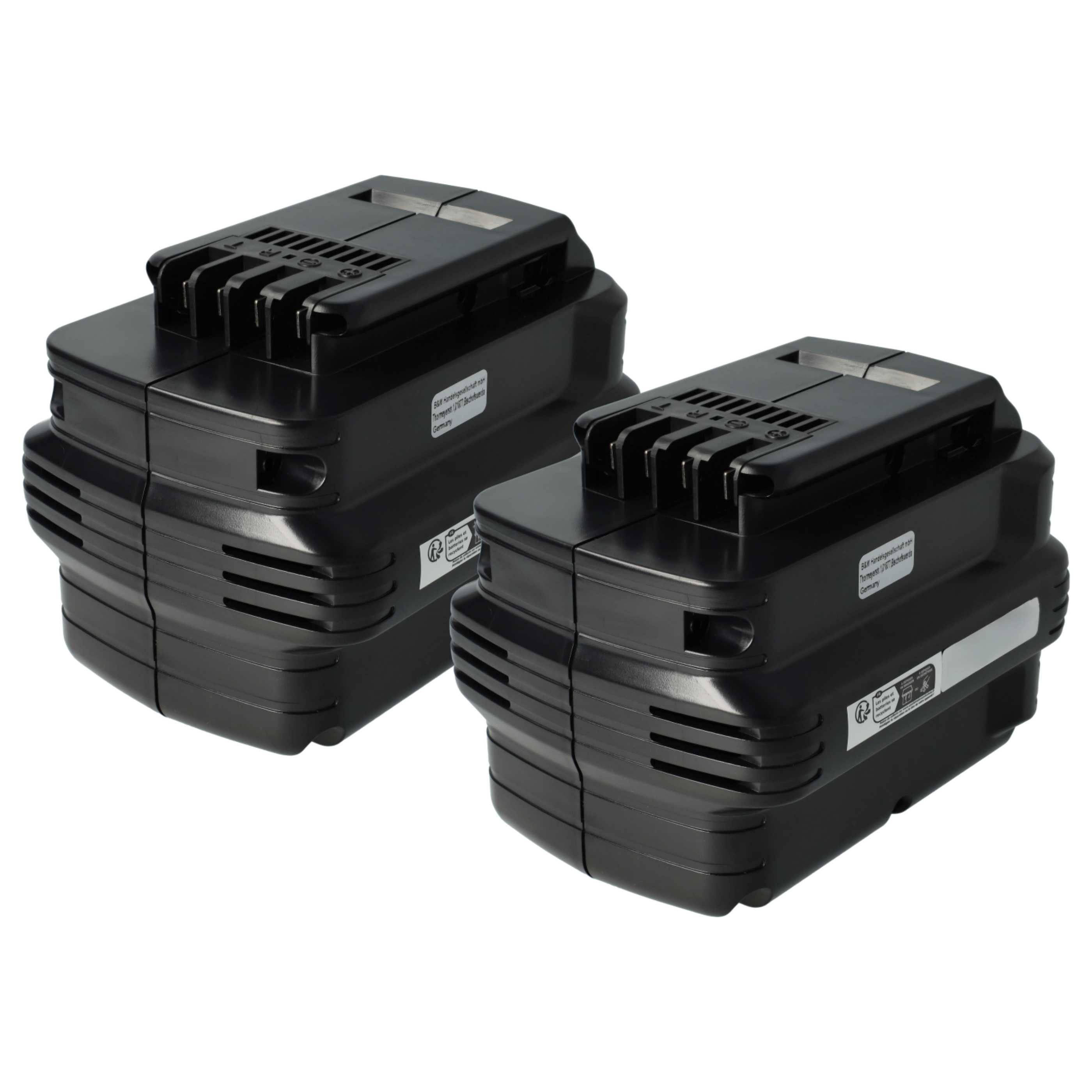 Vhbw 2x batería compatible con Dewalt DC223KB, DC224, DC223, DC224KA ...