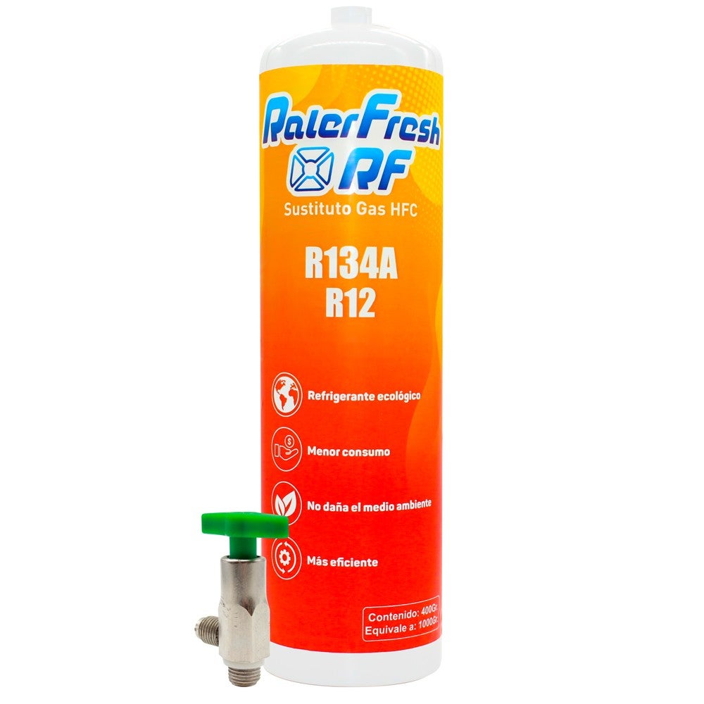 Gas Refrigerante Ralerfresh RF para aire acondicionado de coche o ...