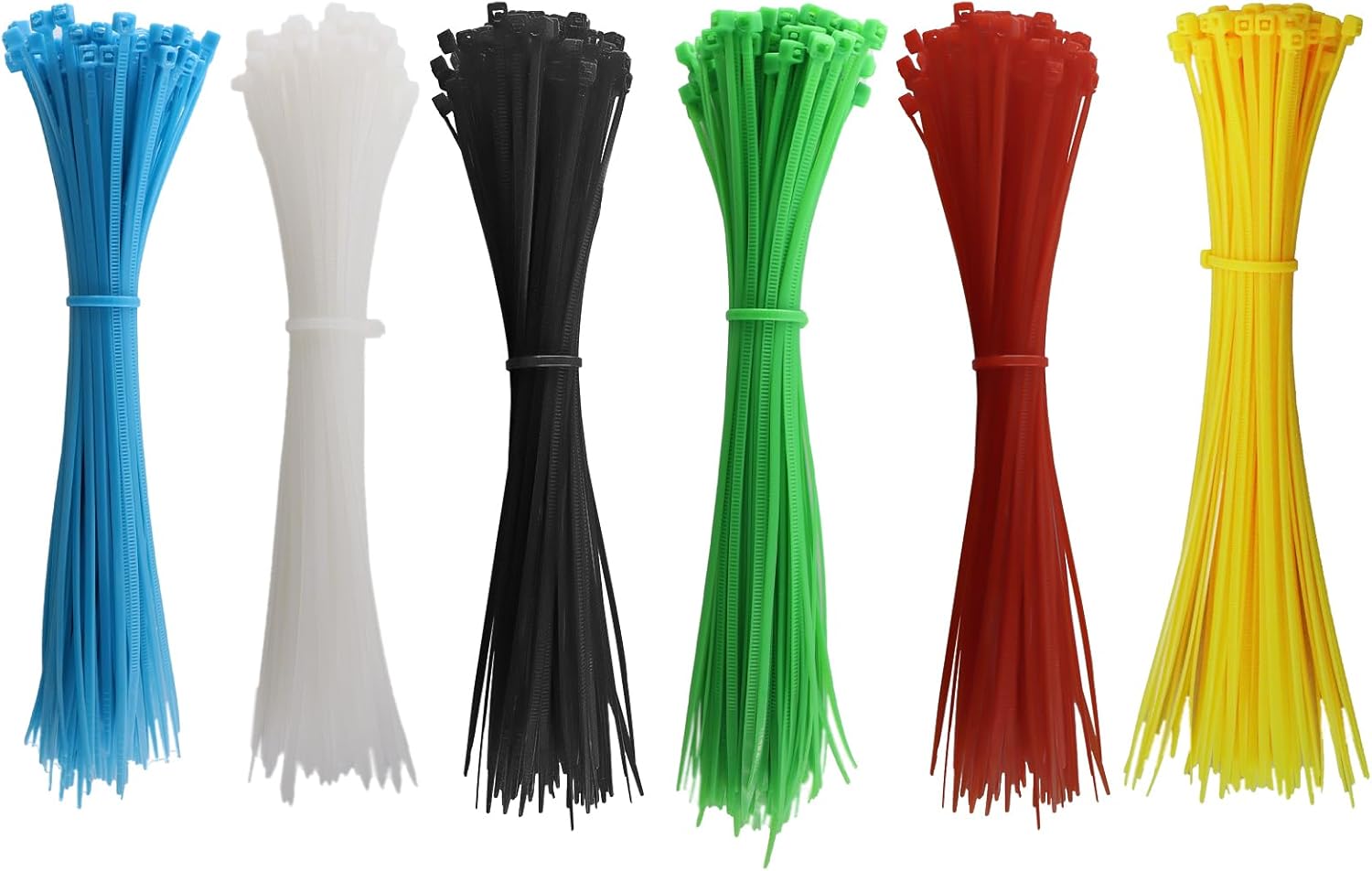 (6 Couleurs)600 Pièces Serre Cable Coloré 200mm x 3mm, Autobloquant ...