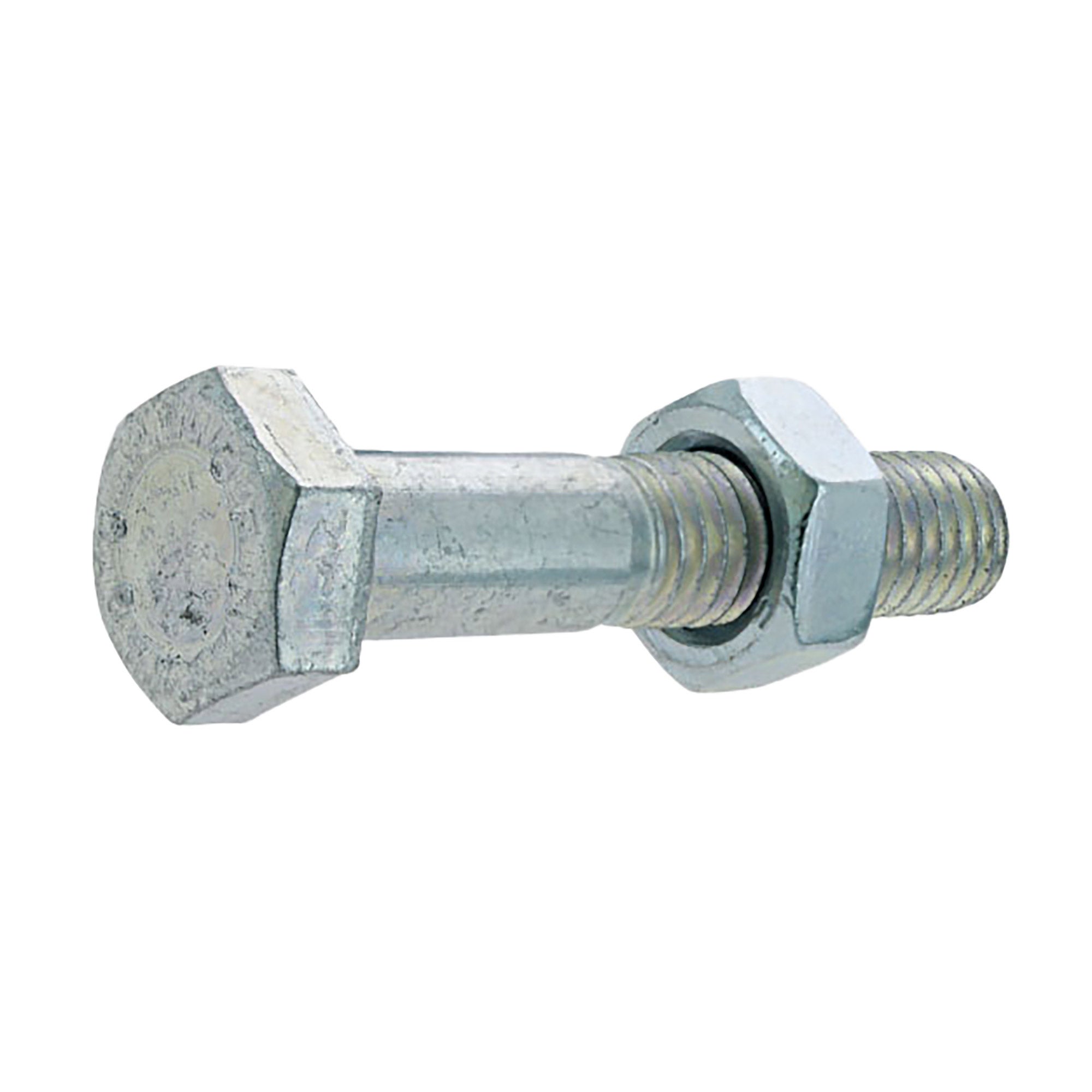 Boulons tête hexagonale DIN 931 en acier zingué Ø5 mm (lot de 14 pièces ...