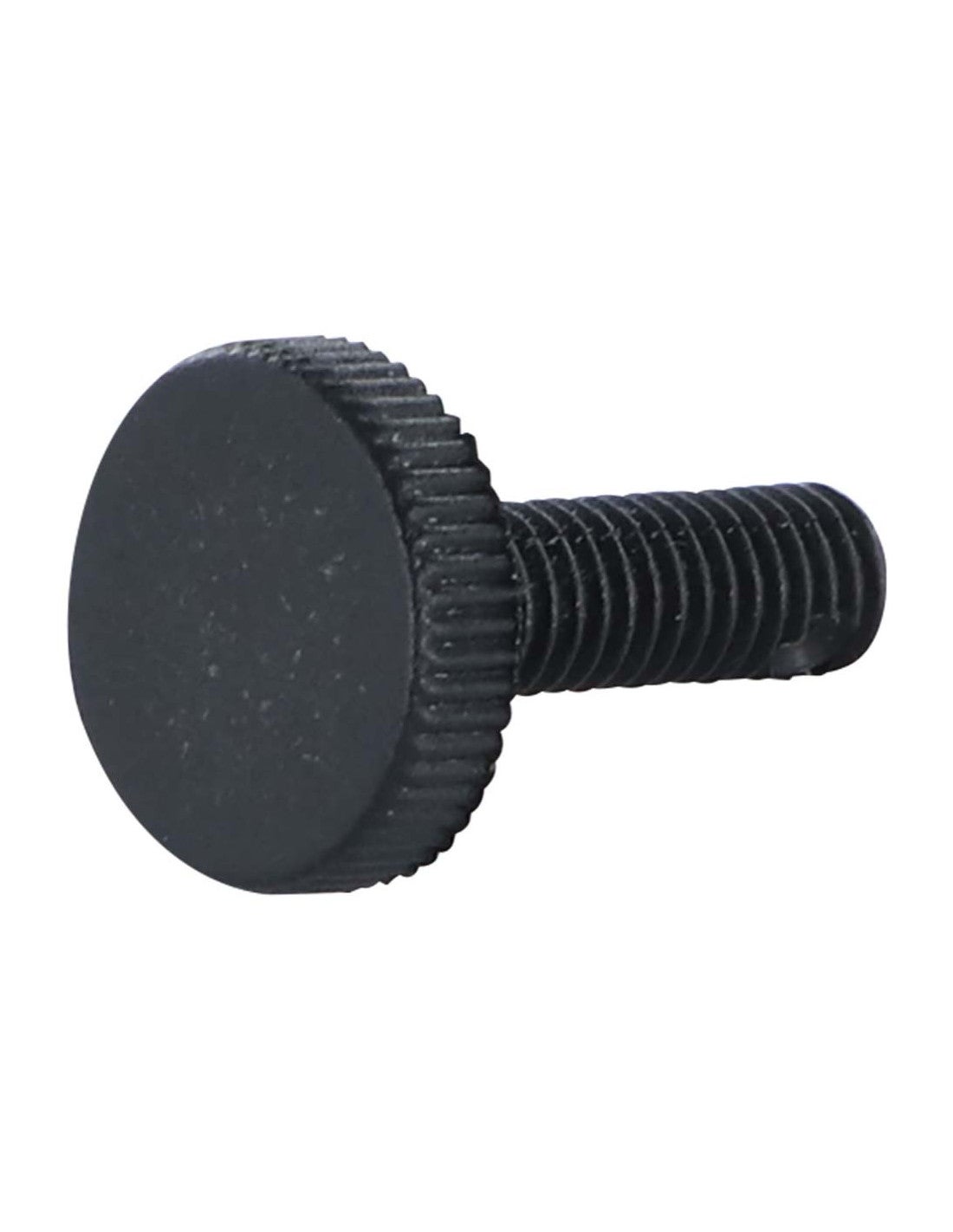 Vis métaux Nylon Tête cylindrique TC Moletée M6X10 Noir-200 pièces ...