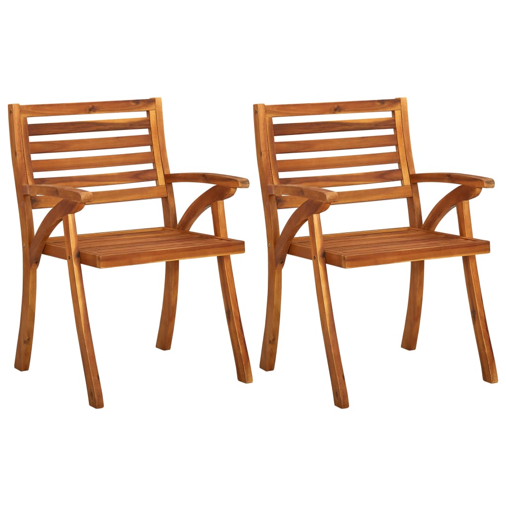 Lot de 2 Chaises à dîner de jardin | Siège de Terrasse | Chaise d ...