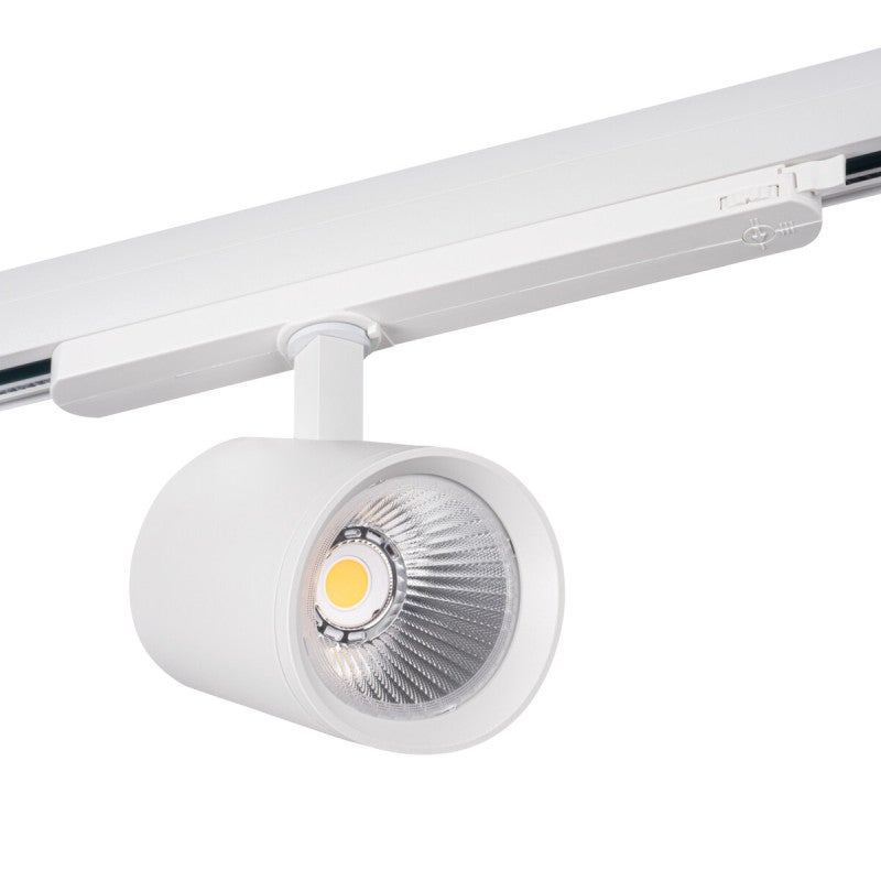 Projecteur sur rail LED 30W - Blanc chaud - Orientable - 2850lm ...