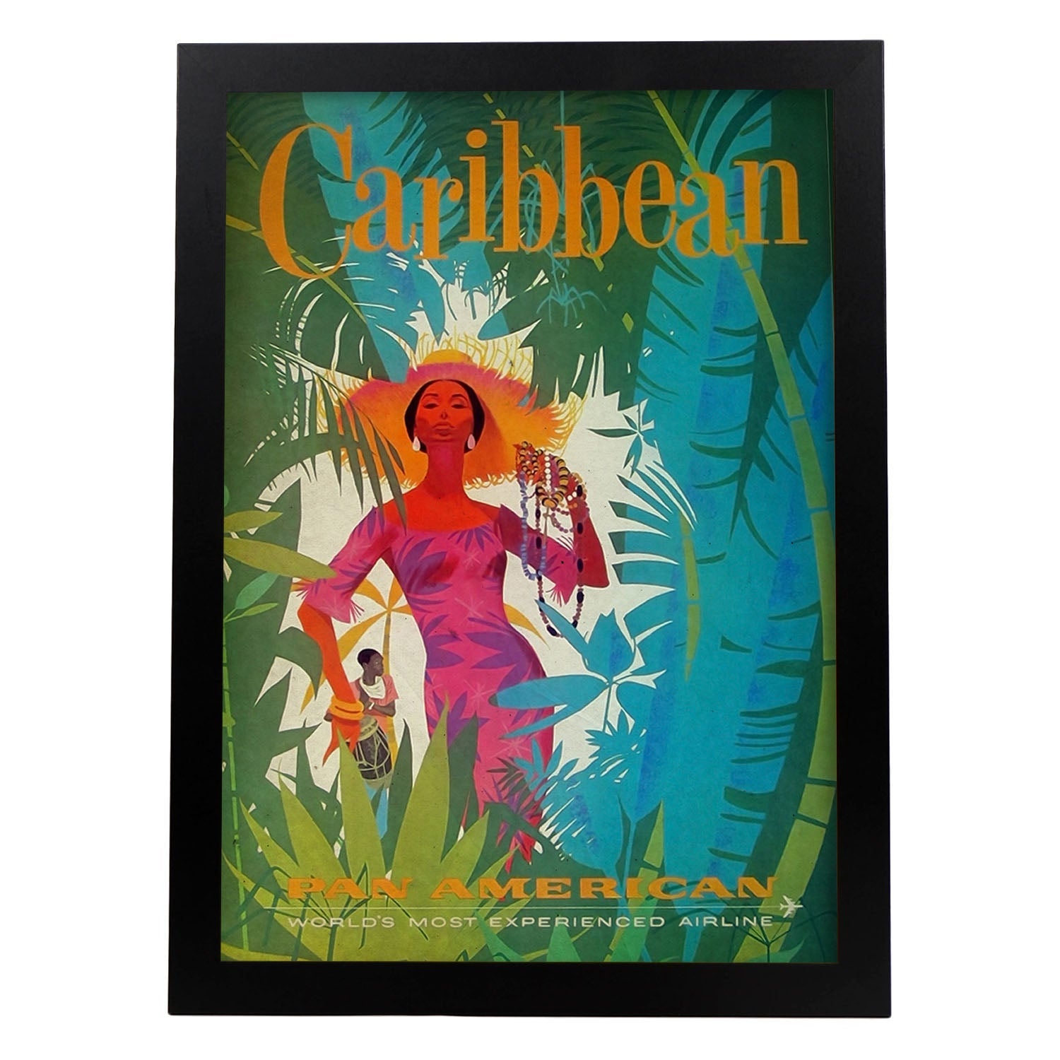Poster Vintage De Caribe. Con Imagenes Vintage Y De Publicidad Antigua ...