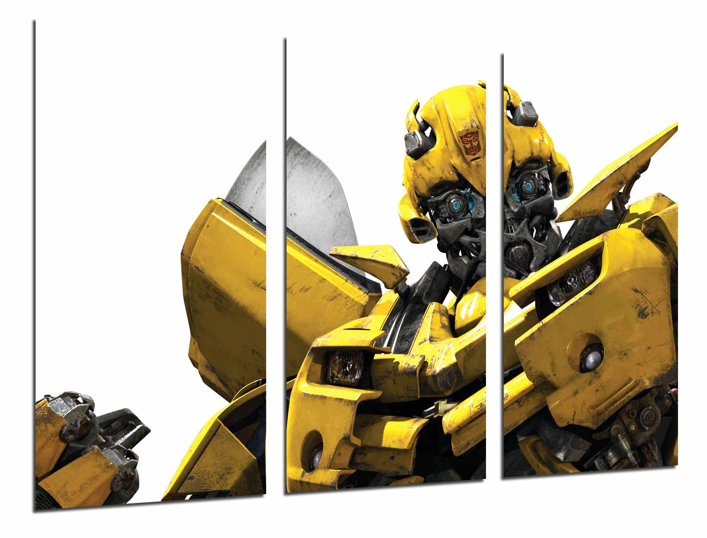 Set de posters Transformers Amarillo, Autobots, Bumblebee, Blanco ...
