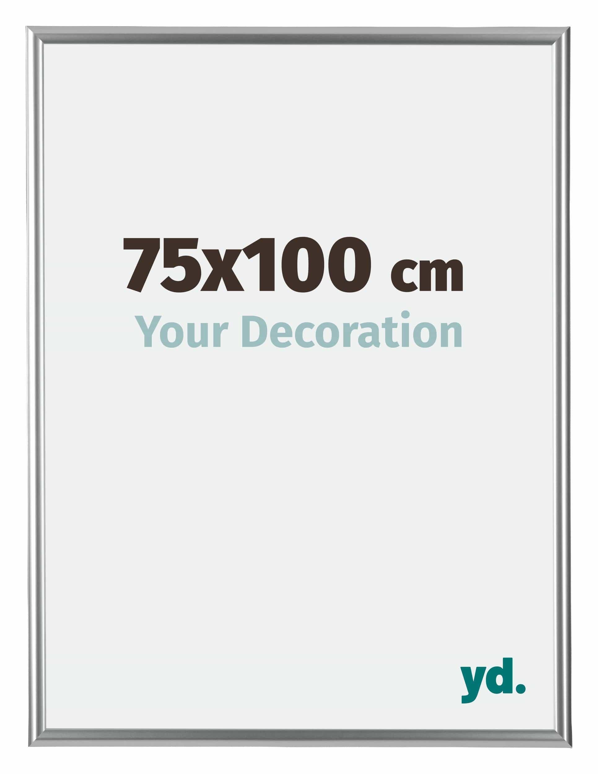 Yd. Cadre photo 75x100 cm - Argent - Plastique - Bordeaux | Leroy Merlin