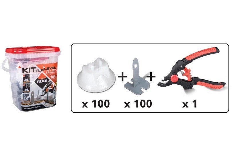 RUBI 02941 Kit Tile Level Quick | Leroy Merlin