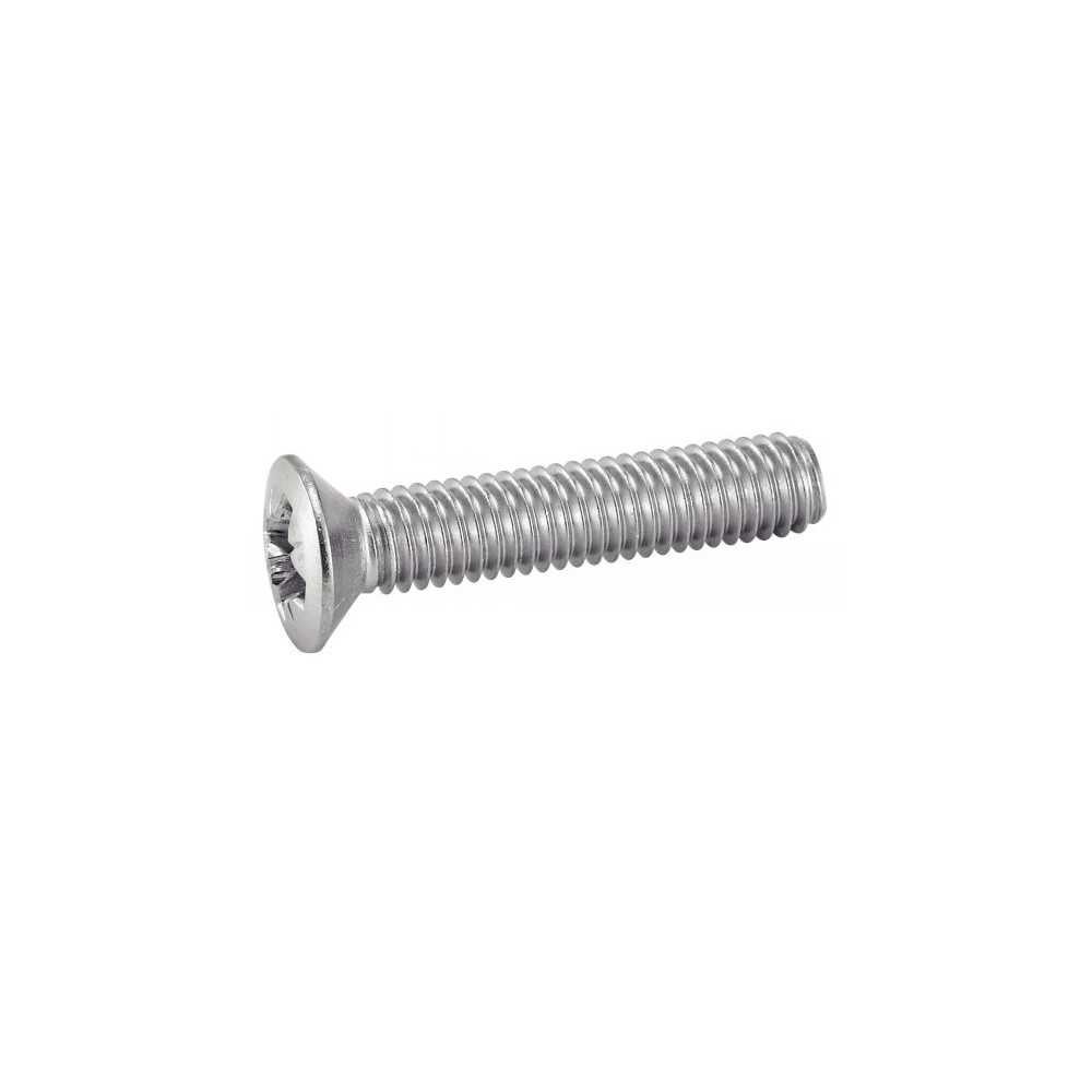 Vis machine fraisée Pozidrive M3 x 8 mm ACTON inox A2 boîte 200 ...