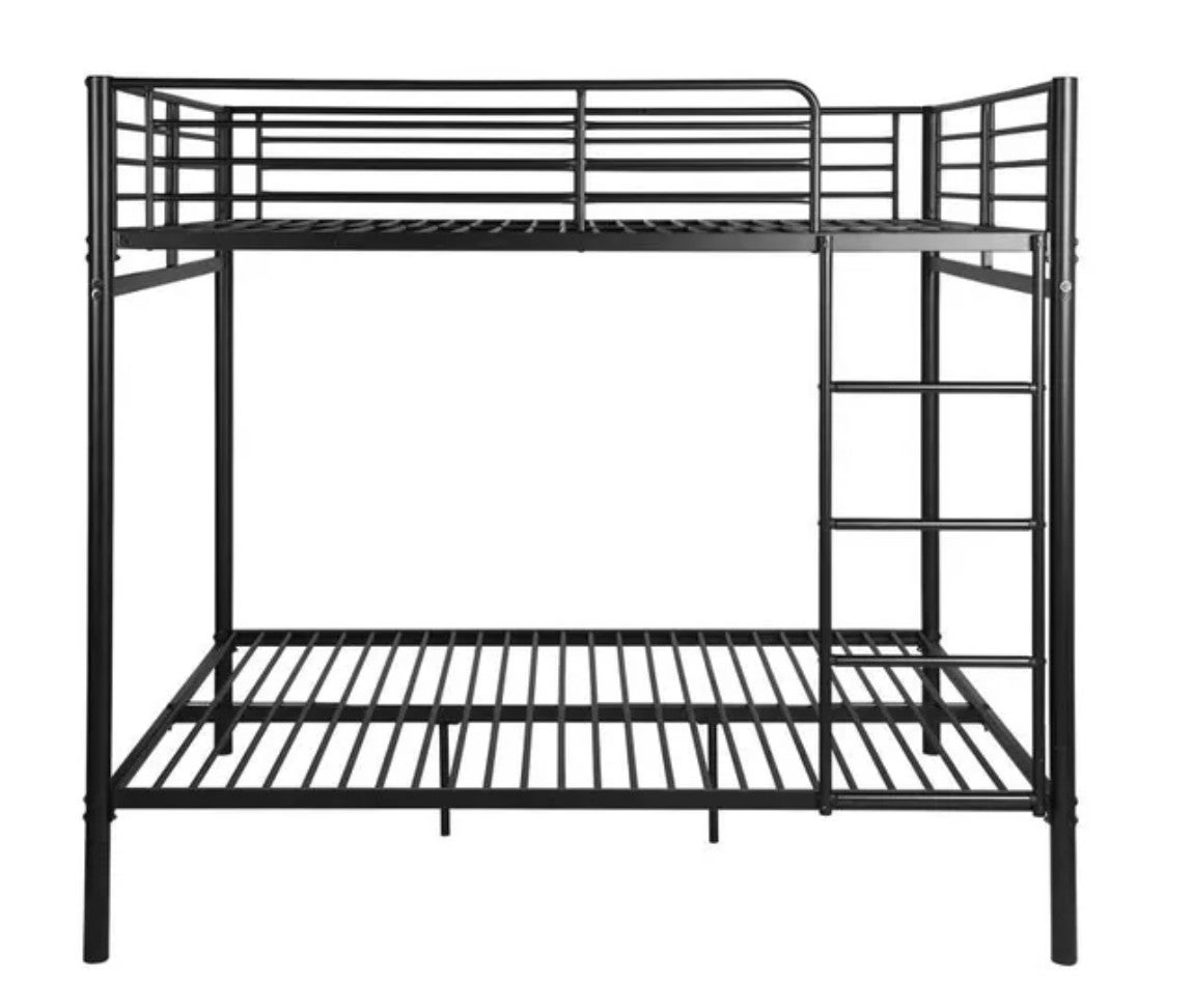 Lit superposé métal 140x190 Big Boss-Couleur Noir | Leroy Merlin