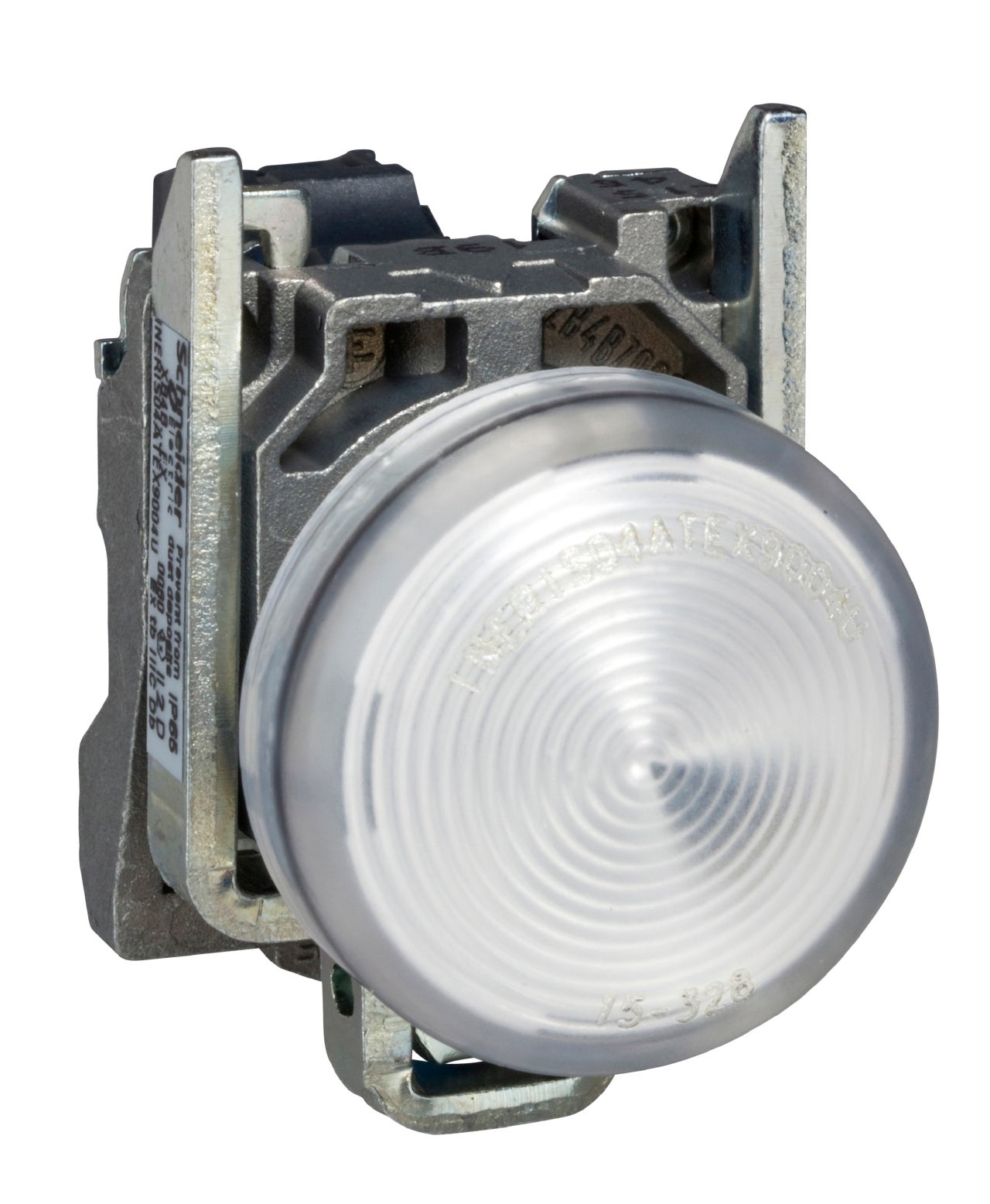 Voyant lumineux - a led - 110/120v ac - blanc - complet - schneider ...